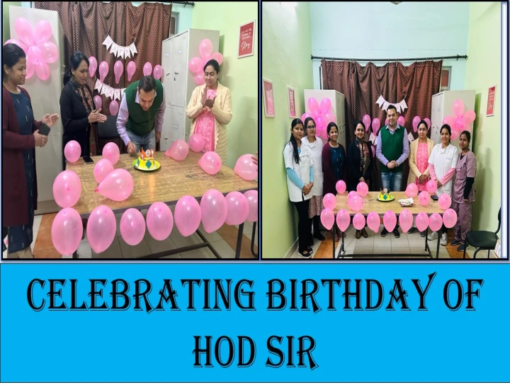 CELEBRATING HOD SIR BIRTHDAY|SDCINDIA